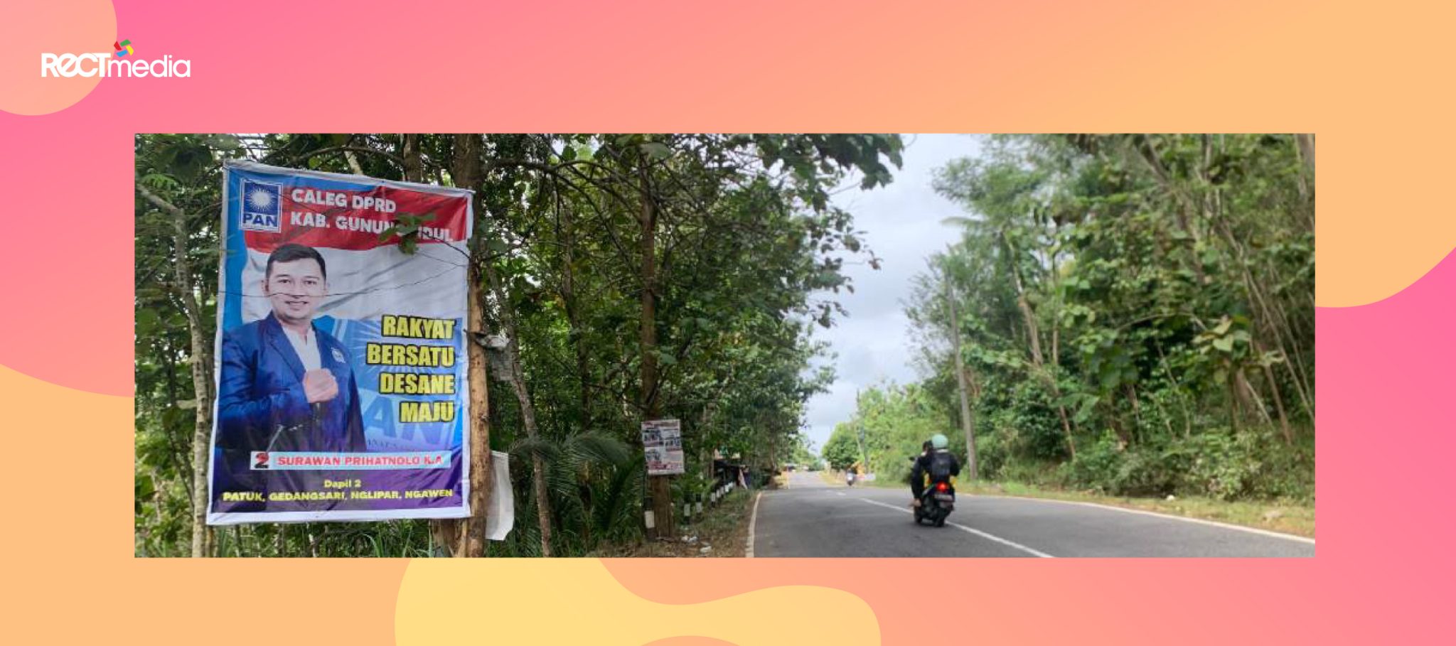 Baliho Caleg Warnai Jalan Utama Jelang Pemilu 2024 - PT Rect Media Komputindo